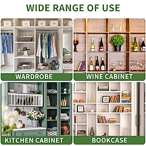 Bekecidi 6 Sheets 324pcs White Self-Adhesive Screw Hole Stickers, Plastic Screw Hole Cover Stickers Dustproof Screw Cap Covers for Wood Furniture Cabinets Screws (21mm)