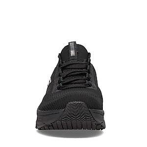 Skechers Women's Slip on Athletic Styling D'Lux Walker SR Health Care Professional Shoe, Black, 10