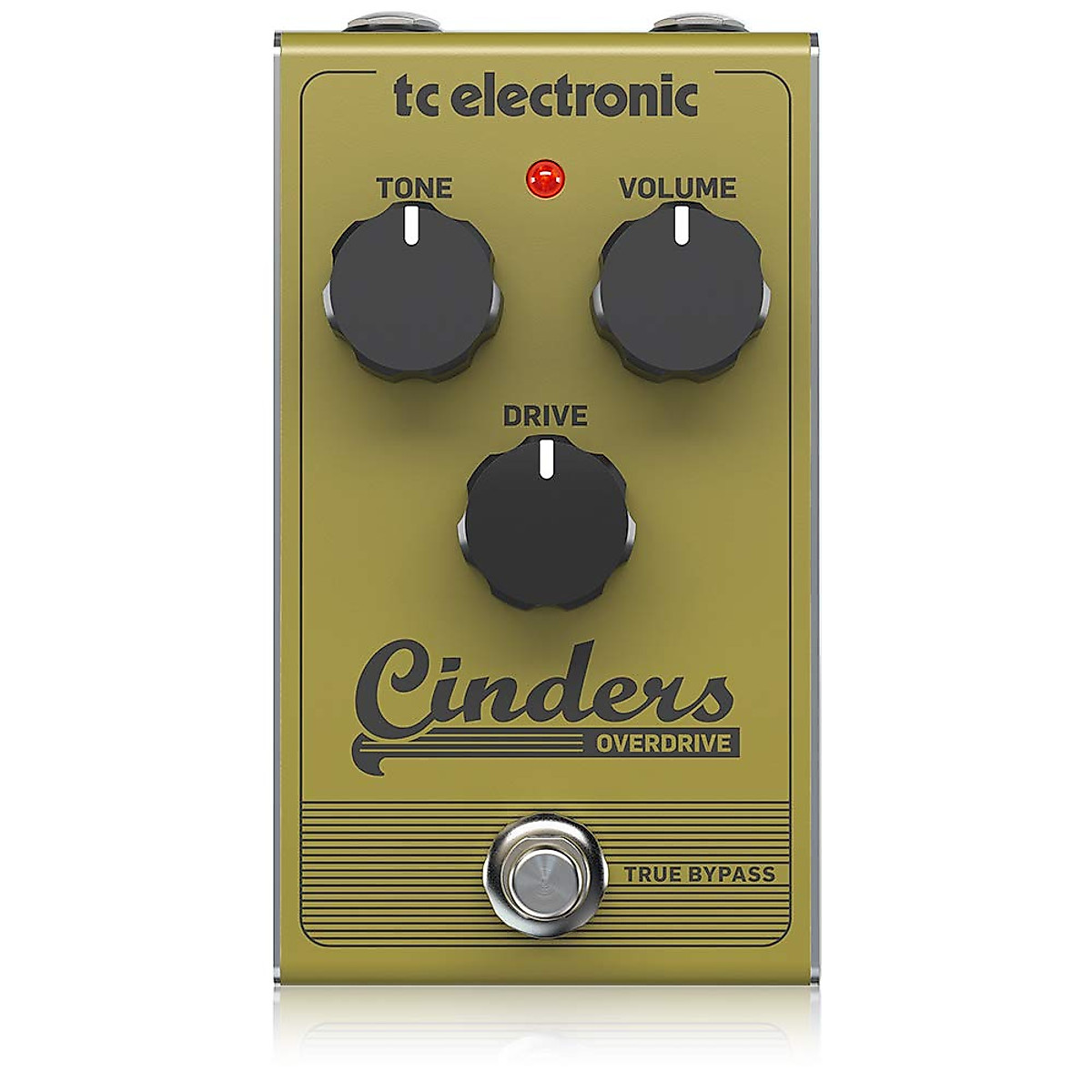 TC Electronic CINDERS OVERDRIVE Tube-Like with Extremely Responsive and Expressive Feel