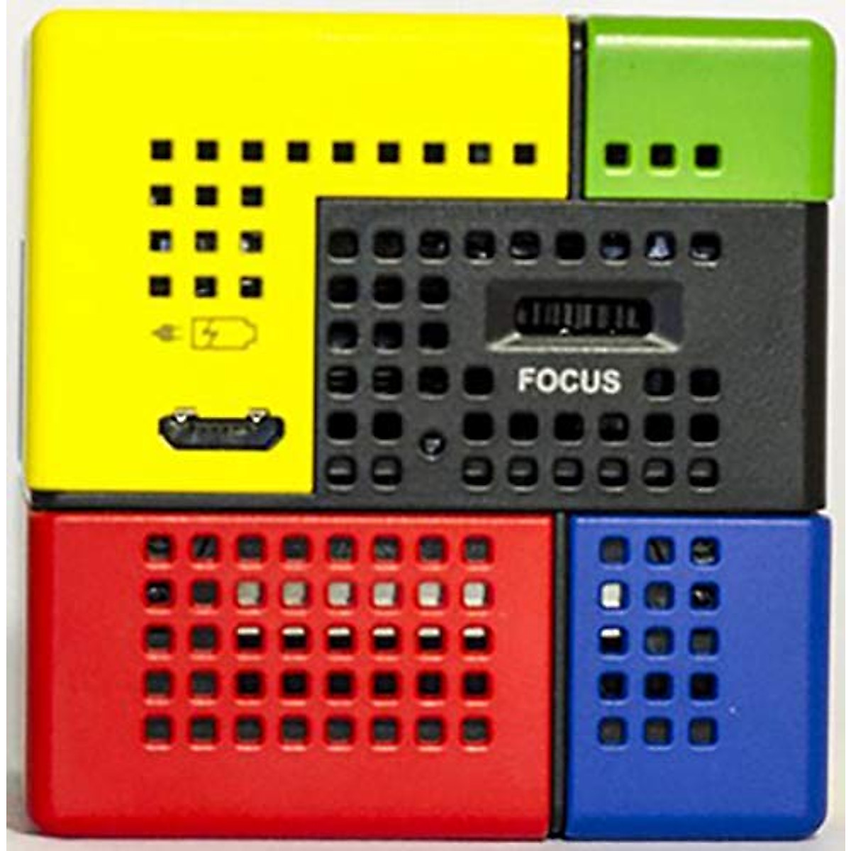 SK UO Smart Beam, Portable Mini Projector, Compatible with iOS/Android (1.80-inch, Art)