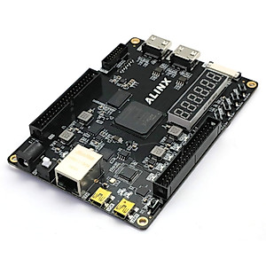 ALINX Brand XILINX A7 FPGA Development Board Artix-7 XC7A35T Ethernent HDMI PFC (FPGA Board with DA Module)