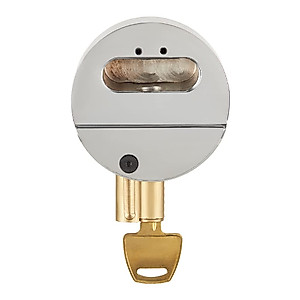 FIGODE® Heavy Duty Lock, 2-7/8" Reinforced Hidden Shackle Lock, Trailer Door Lock, Great for Trucks Van Gates Warehouse, etc. 4 Padlocks Keyed Alike