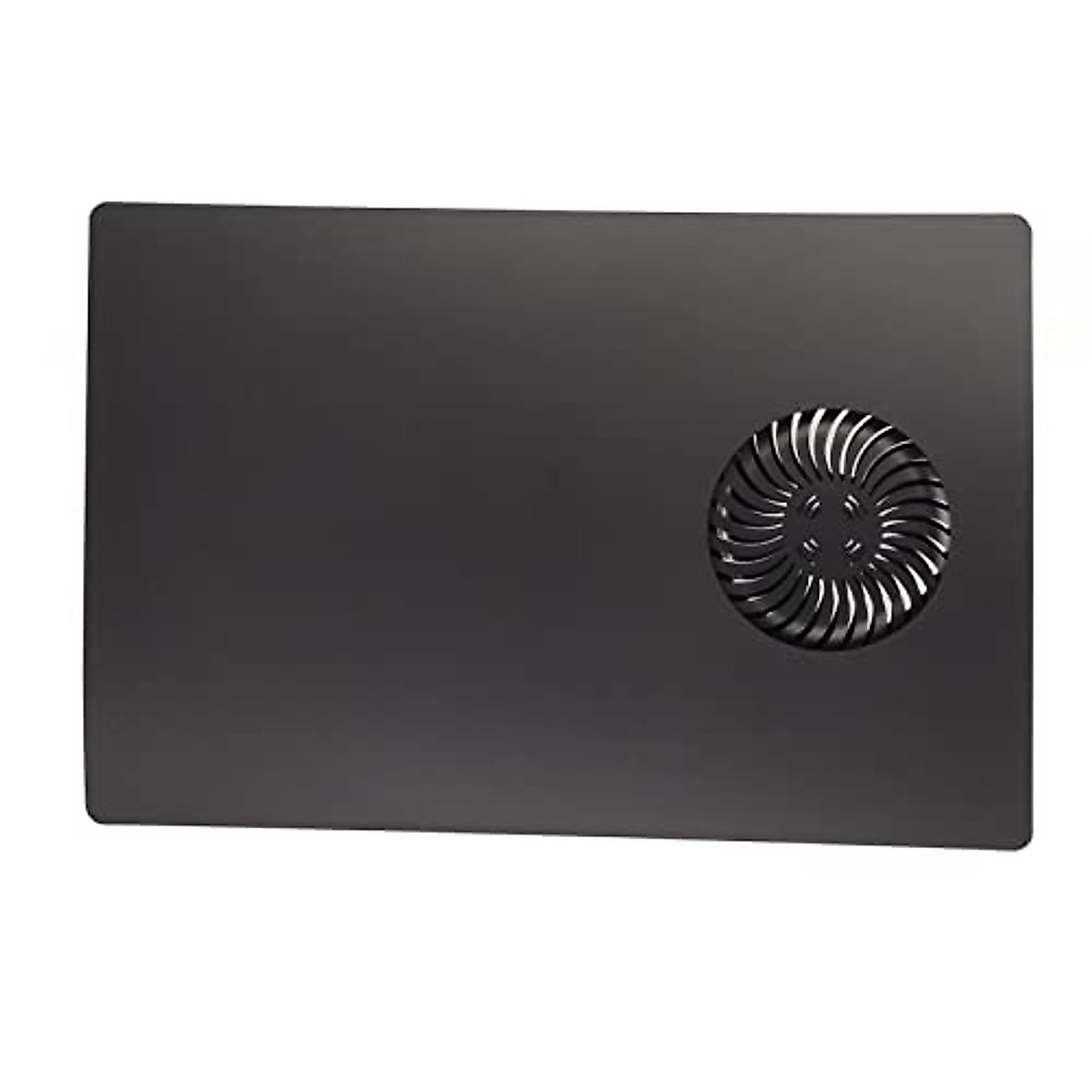 Console Panel Board Replaceable Heat Dissipation Scratchproof Matte Black Front Cover with Heating Fan for Game Console
