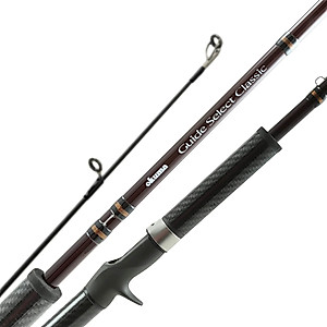OKUMA GSC-C-962XH-CG Guide Select Classic Salmon Rods, 9'6", Merlot