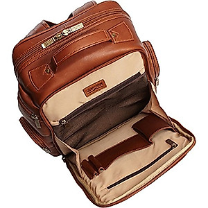 Claire Chase Executive Backpack, Saddle, One Size