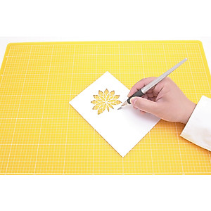 NT Cutter Aluminum Die-Cast Holder Cushioned Grip Art Knife, 1 Knife (D-500GP)