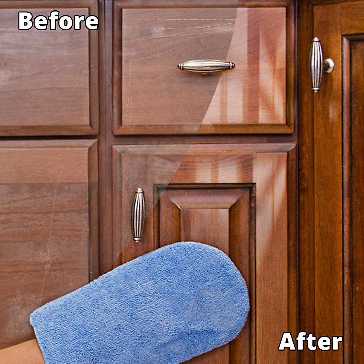 Rejuvenate Cabinet & Furniture Restorer Fills in Scratches Seals and Protects Cabinetry, Furniture, Wall Paneling