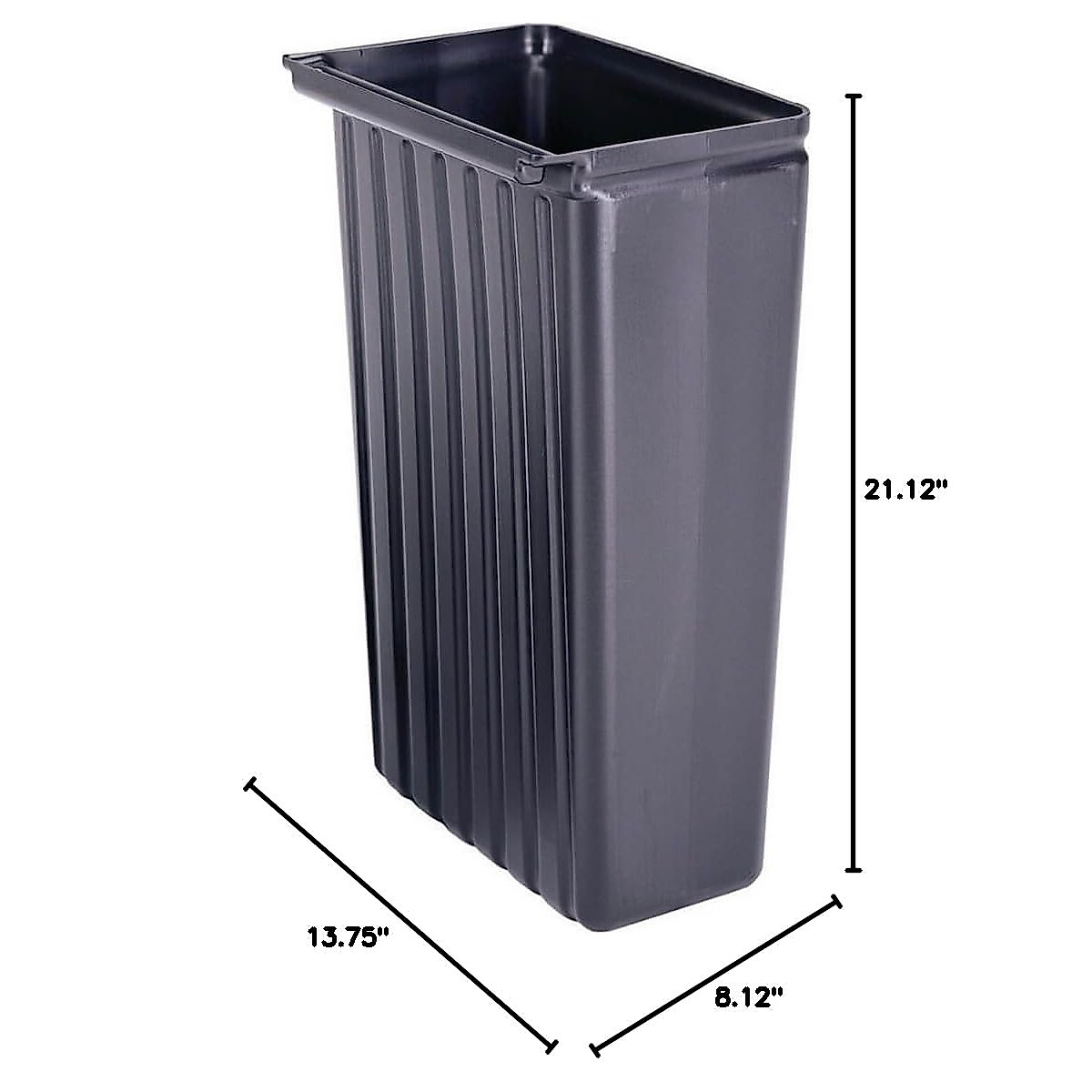 Cambro 11 gal Bus Cart Trash Container