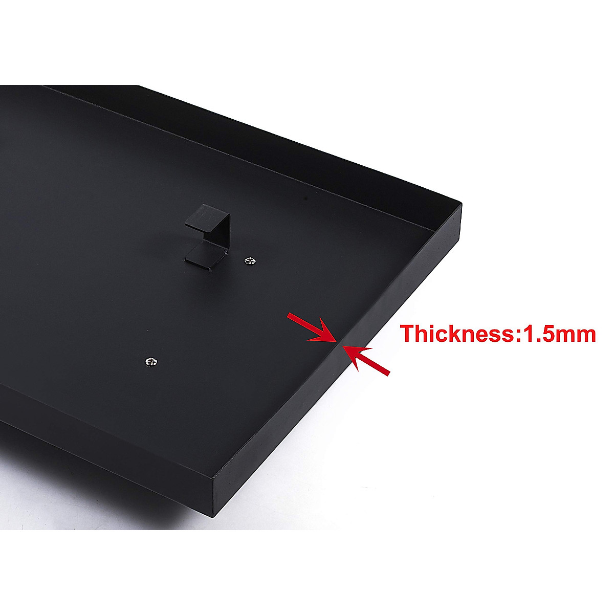 5003 Hard Top Lid Cover with Handle for Blackstone 28” Outdoor Griddle, Hard Cover for Blackstone 28 inch Front or Rear Grease Model, Black