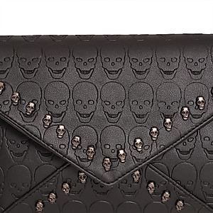 Ro Rox Sloane Crossbody Bag Skull Goth Punk Studded Gothic Handbag