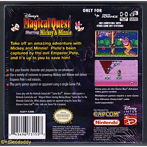 Disney's Magical Quest Starring Minnie & Mickey - Game Boy Advance