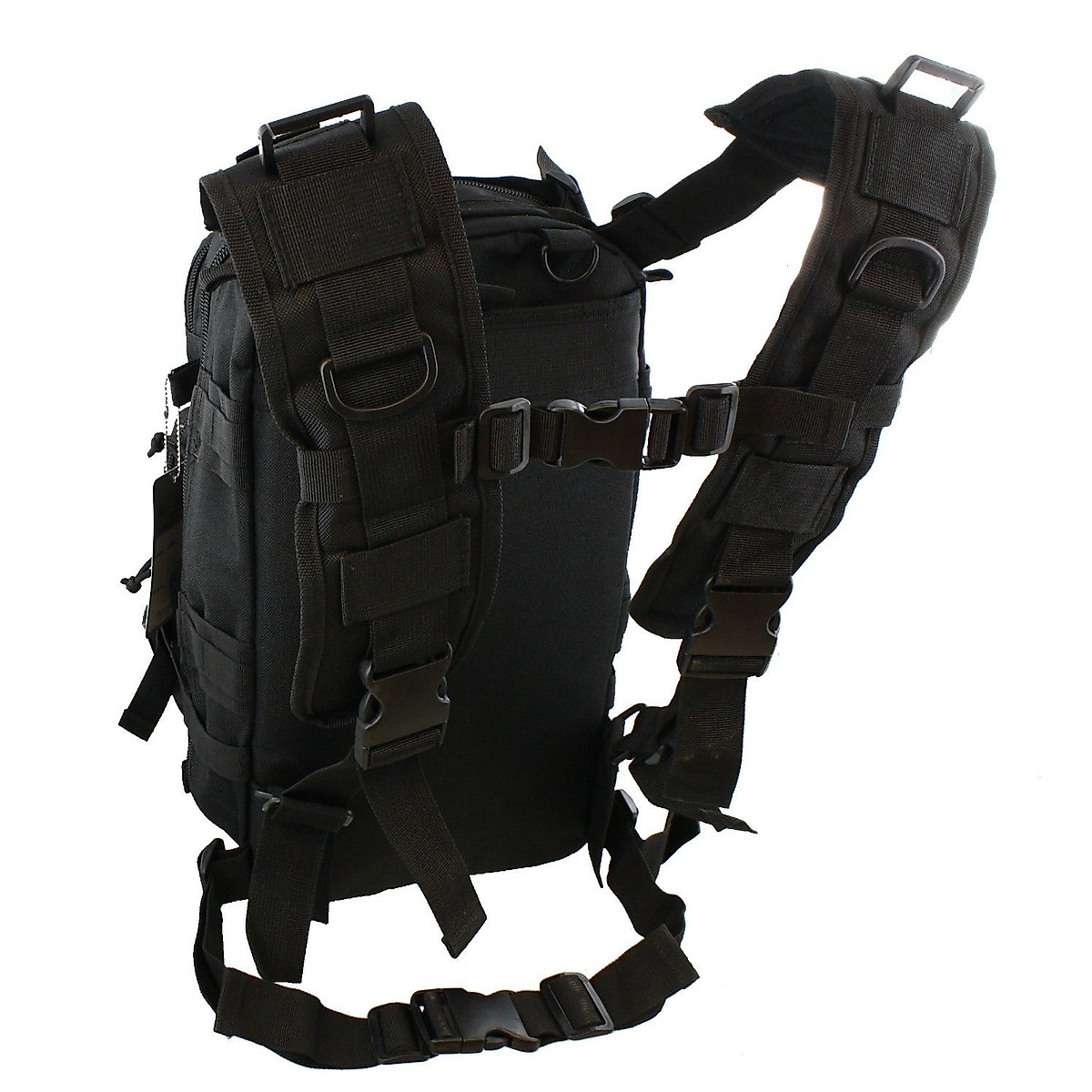 Waterproof Concealed Carry Tactical Assault Molle Backpack w/ Holster Every Day Carry