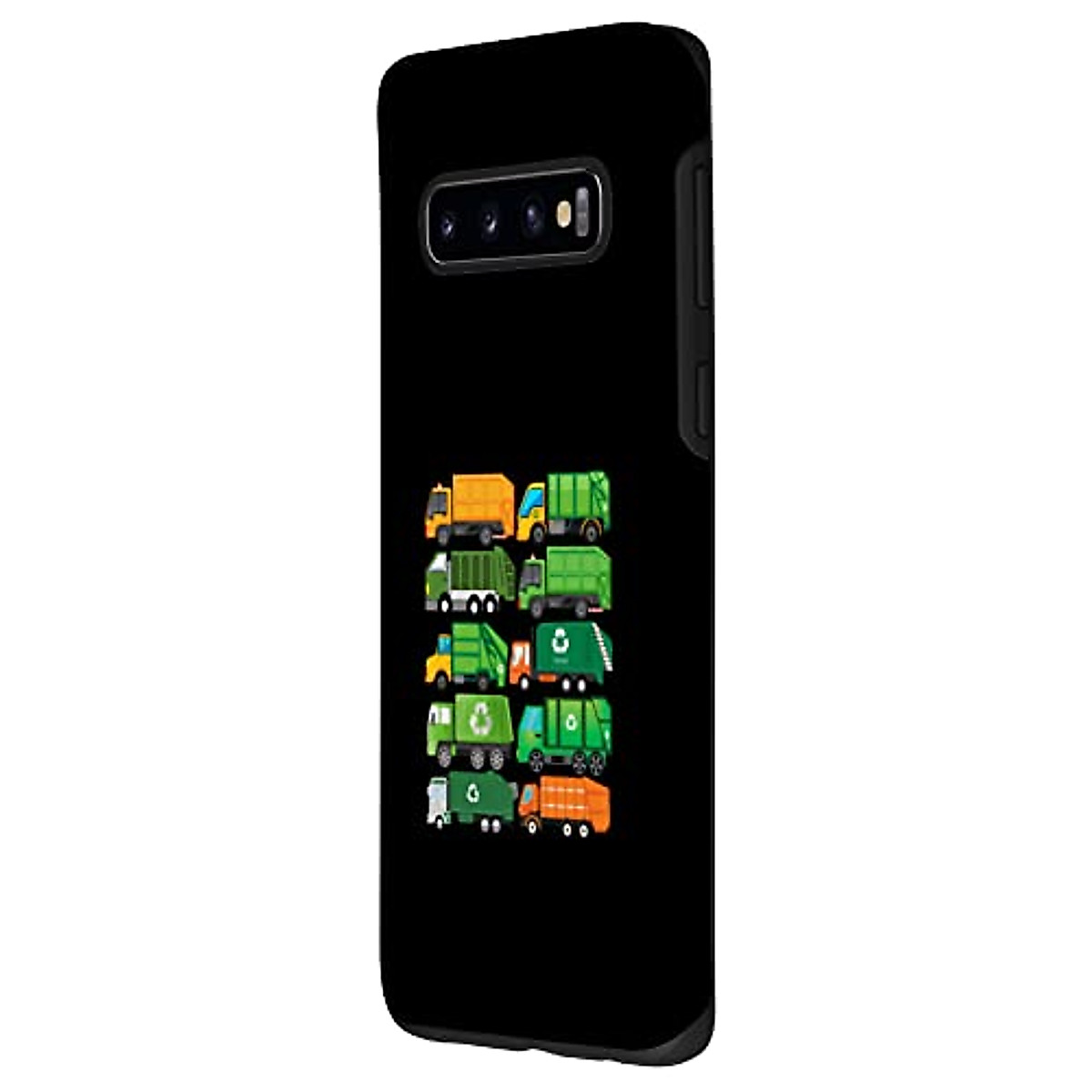 Galaxy S10 Garbage Truck Recycling Day Trash Waste Separation Birthday Case