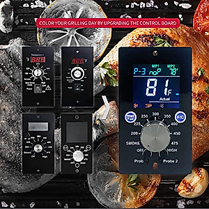 Universal PID Temperature Control Board Replacement for Pit Boss, Traeger, Z Grills and Asmoke Grill and Smoker by Meatender