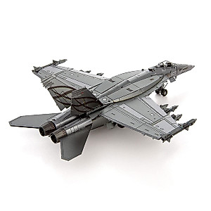Metal Earth F/A 18 Super Hornet 3D Metal Model Kit Fascinations