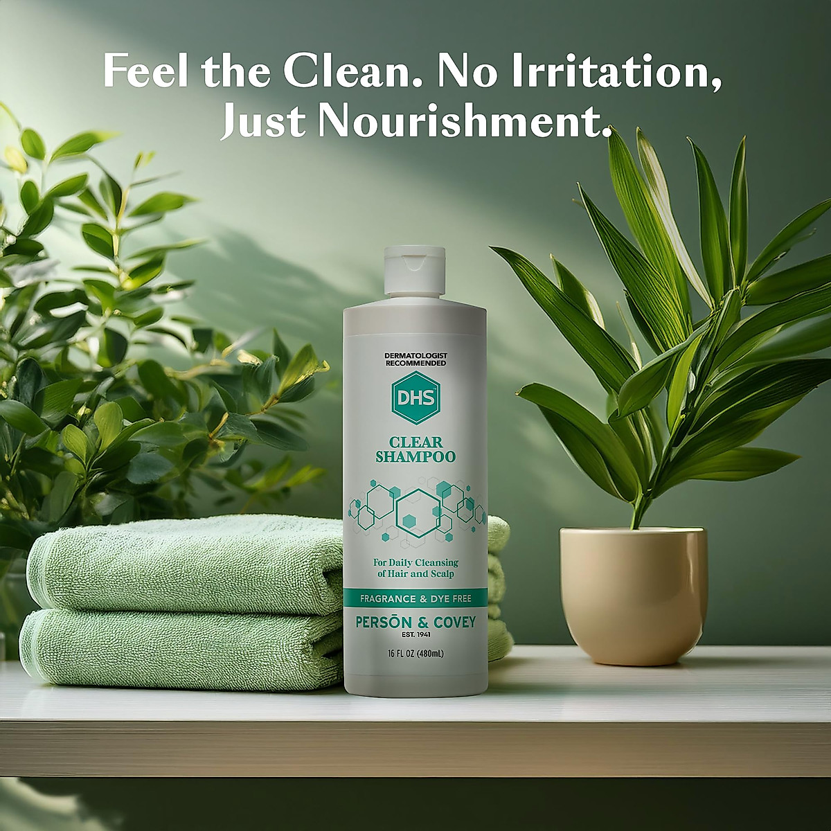 DHS Clear Shampoo, 16 Oz