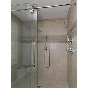 DELTA FAUCET RP61058BL Arm & Flange-6" Ceiling Mount Shower Arm, Matte Black