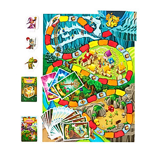 Jumping High Fives My First Dragon Adventure Board Game - Kids Save The Kingdom, Beginner Fantasy Adventure Game for Children 5+, Exciting Hands-On Dragon Fun for Family Game Night
