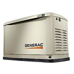 Generac 7210 24kW Air Cooled Guardian Series Home Standby Generator with 200-Amp Transfer Switch - Comprehensive Protection - Smart Controls - Versatile Power - Wi-Fi Connectivity - Real-Time Updates