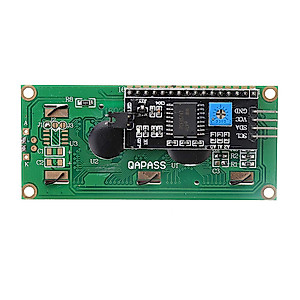 CoCocina 3Pcs Iic / I2C 1602 Blue Backlight LCD Display Screen Module Geekcreit for Arduino - Products That Work with Official Arduino Boards