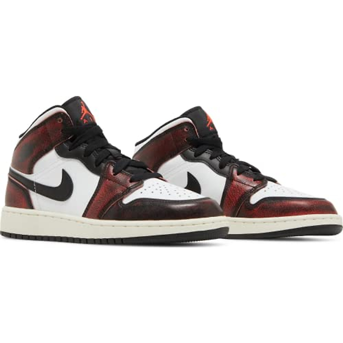 Jordan Youth Air 1 Mid SE GS FB0568 006 Infrared - Size 4Y