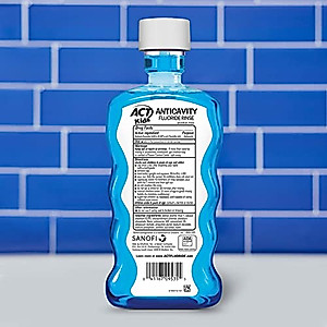 ACT Kids Anticavity Fluoride Rinse Pineapple Punch 16.9 fl. oz. Accurate Dosing Cup, Alcohol Free