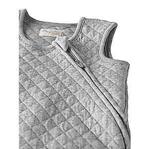 little planet by carter's unisex-baby Wearable Blanket made with Organic Cotton, Grey, Medium