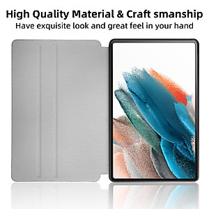 Nuouxoco for Samsung Tab A8 10.5 inch Case Multi-Angle Smart Stand Shell Cover Protective Case for Samsung Galaxy Tab A8 Tablet 2022 (SM-X200/X205/X207) Case - Cute Rabbit
