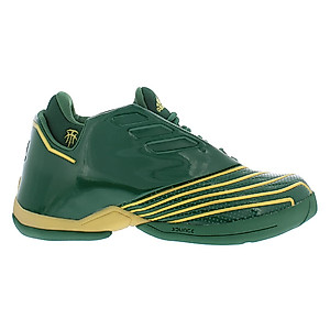 adidas T-Mac 2.0 Restomod Green/Gold/Metallic/White Men's Basketball Shoe USMEN 9 US WMN 10