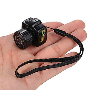 QEBIDUM Micro Mini DV DVR Camera Camcorder Video Cam for Webcam Helmet Bike Motorbike Hiking Sports