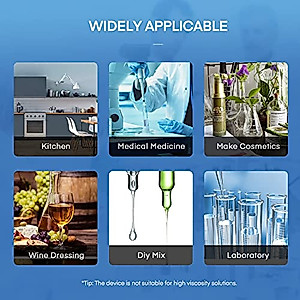 ANZESER Magnetic Stirrer w/Timer, Magnetic Stir Plate w/LCD Display, 3.5L Digital Magnetic Mixer, Lab Stirrers w/Stir Bar (No Heating) (Blue)