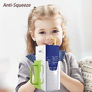 ARTICHIC Baby Pouch Holder No Squeeze、Baby Pouch Holder No Spill 、Pouch Food Pouches、Juice Box Holder - Anti-Squeeze Yogurt Pouch Reusable Toddler Essentials 2 Pack