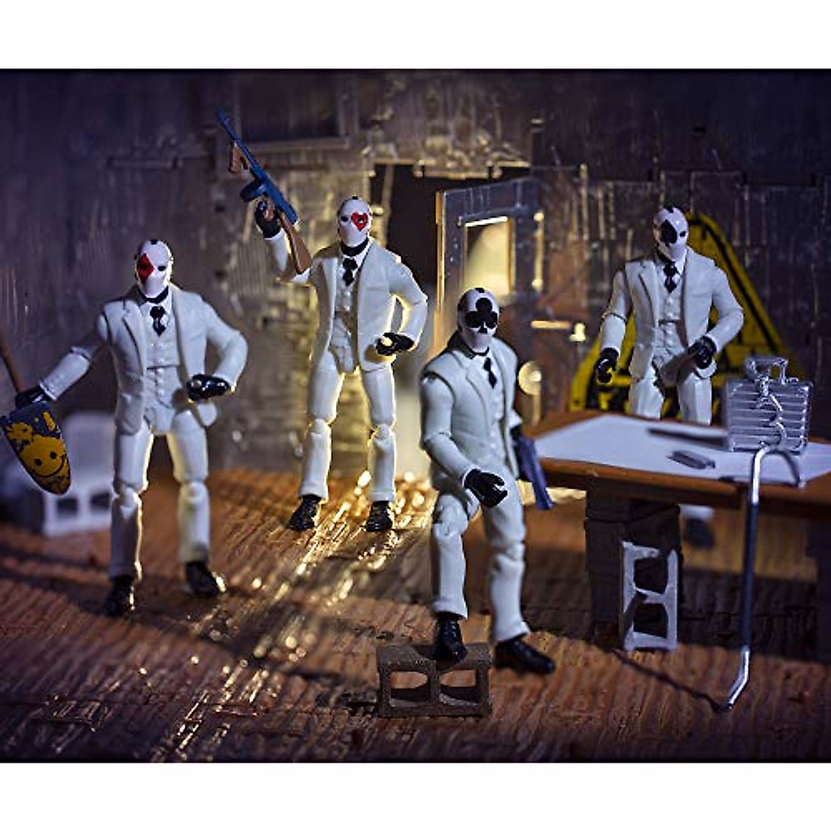 FORTNITE Squad Mode 4 Figure Pack, Highstakes (Amazon Exclusive)