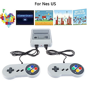 Wusteg Classic Game Console HDMI Output with 2 Joysticks Video Game Console Handheld Game Player Console Suitable for Family TV