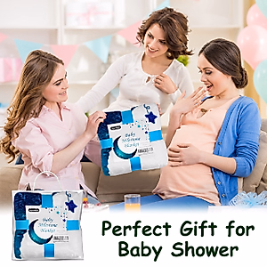 Baby Monthly Milestone Blanket Boy- Extra Soft, Large (60"X40") Thick Fleece - Baby Growth Chart Blanket - Baby Age Blanket - Baby Month Blanket boys- Nursery Decor for newborns - Includes Photo Album