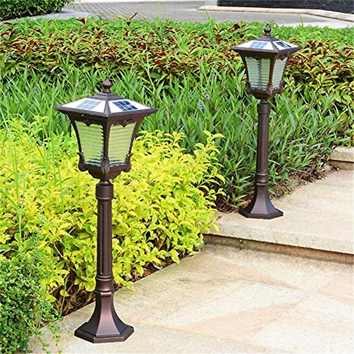 WHYSFX Outdoor Lawn Lights SoMicro Landscape Lights Outdoor lightlar Retro Brown Garden Lamp LED Waterproof IP65 Home Decorative for Lawn lamp