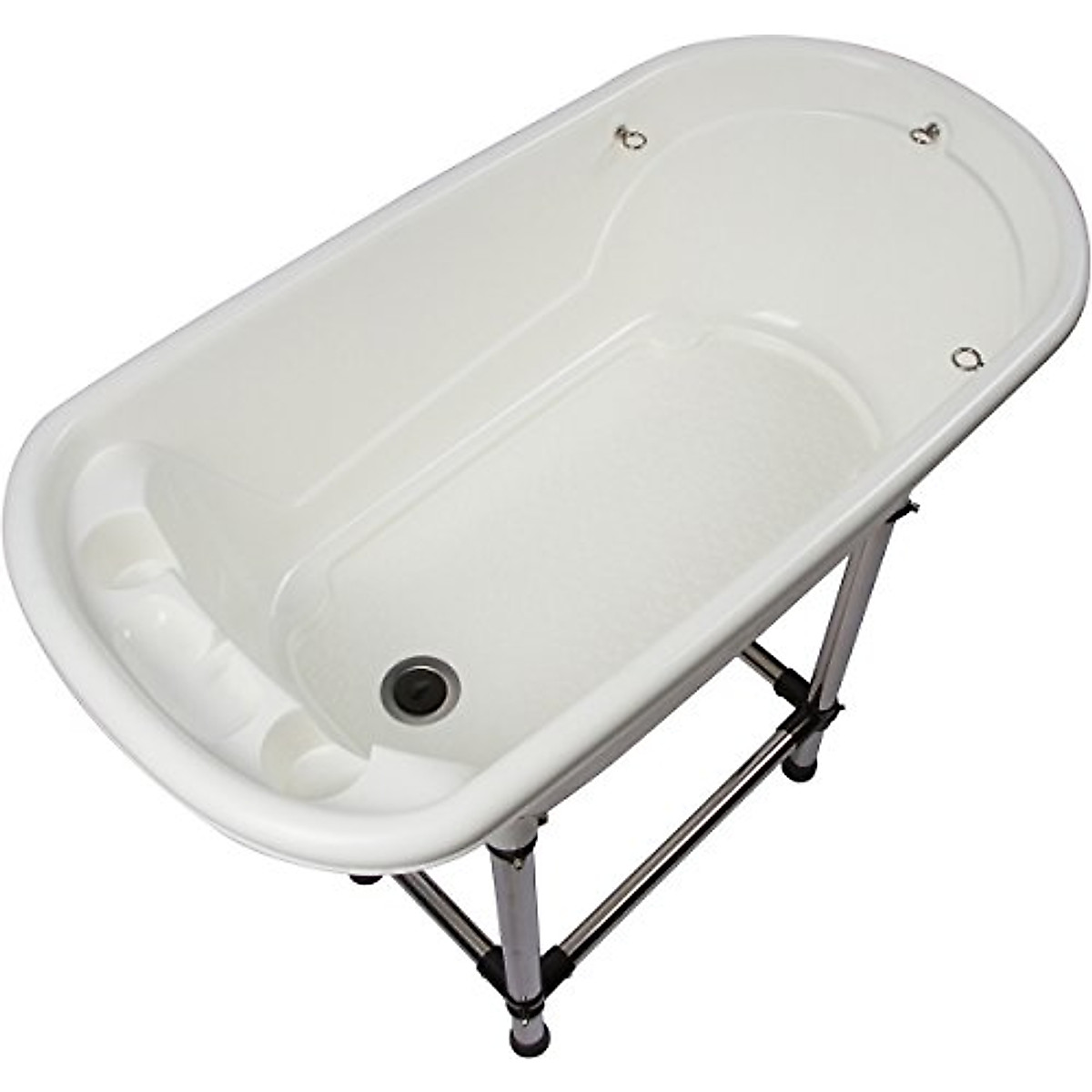 Flying Pig™ Pet Dog Cat Portable Bath Tub (White, 37.5"x19.5"x35.5")