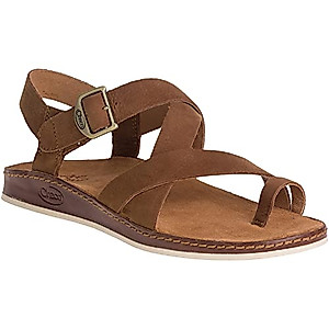 Chaco Women's Wayfarer Loop Sandal, Toffee, 6