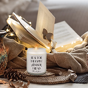 Ayxvt Realtor Gifts Scented Candles - Thank You Candle, Thank You Gift for Realtor Lavender Candle 8oz, Realtor Gifts for Women, Closing Gifts for Realtor, Gifts for Real Estate Agents