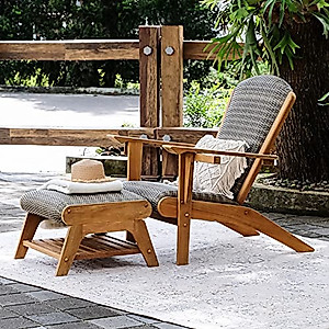 Cambridge Casual Auburn Upholstered Outdoor Adirondack Chair