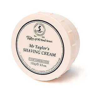 Taylor of Old Bond Street Mr. Taylor's Shaving Cream,5.3-Ounce
