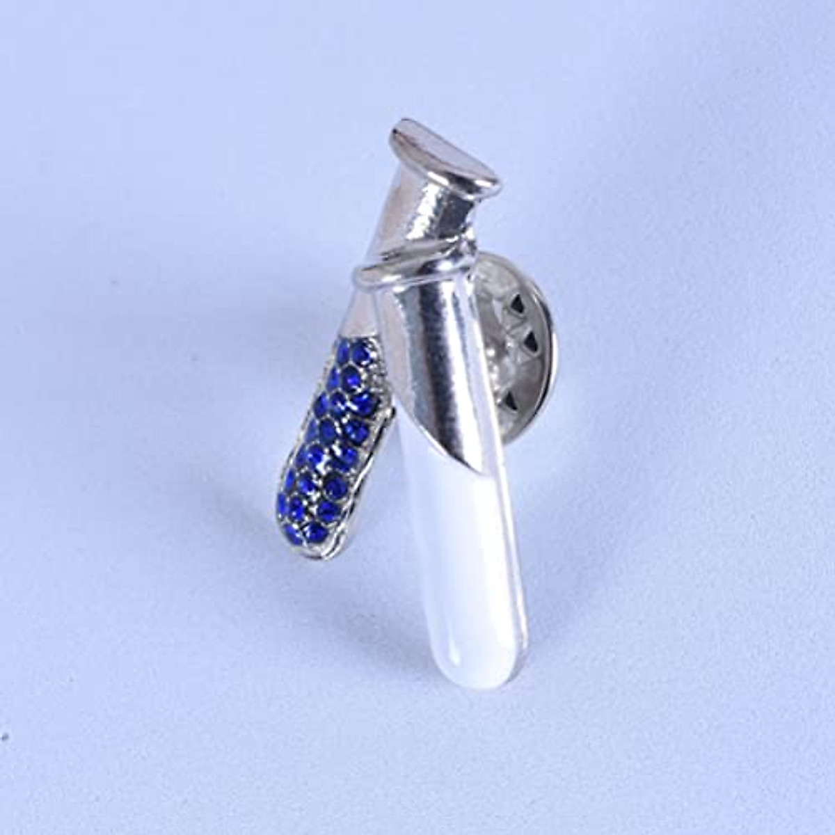 VALICLUD Enamel Pin Enamel Pin 4Pcs Science Brooch Lab Brooch Test Tube Lapel Pin Chemistry Experiment Brooch Coat Gift for Doctors Chemist- Chemistry Laboratory Badge