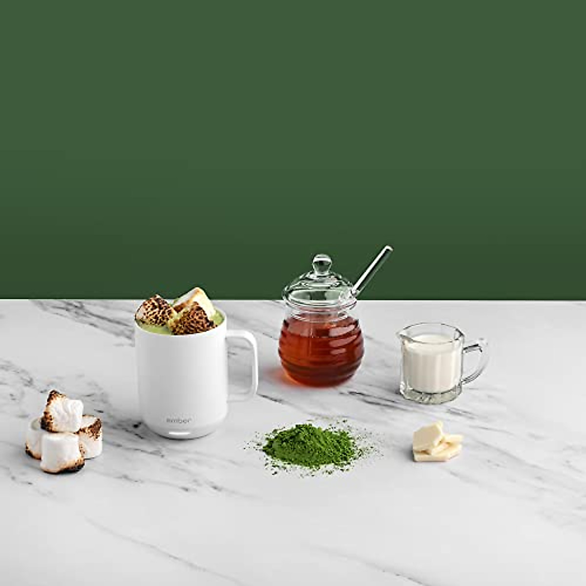 Ember Temperature Control Smart Mug 2, 10 Oz, App-Controlled Heated Coffee Mug with 80 Min Battery Life and Improved Design, White