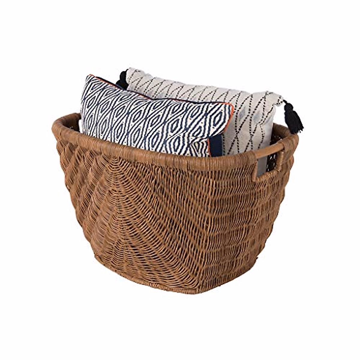 Kouboo Fan Decorative Storage Basket, One Size, Brown