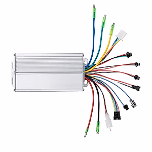 PEXMOR Electric Bike Conversion Kit,48V 1200W 26" Front/Rear Wheel Ebike Conversion Kit, Electric Bicycle Hub Motor Kit with LCD Display/Controller/PAS/Brake Lever/Torque Arm (Rear)