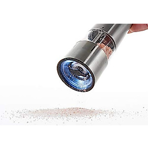 Sharper Image Illuminating Electric Salt and Pepper Mill Set