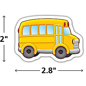 Teacher Created Resources 5420 School Bus Mini Accents