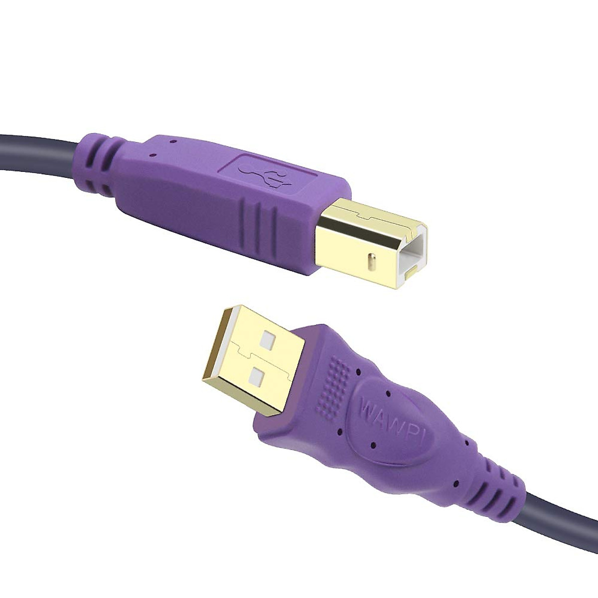wawpi Printer Cable 20 feet, USB 2.0 Cable A-Male to B-Male for Printer/Scanner (20 ft)