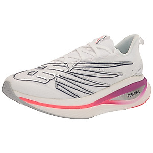 New Balance Men's FuelCell SuperComp Elite V3 Running Shoe, White/Victory Blue, 9