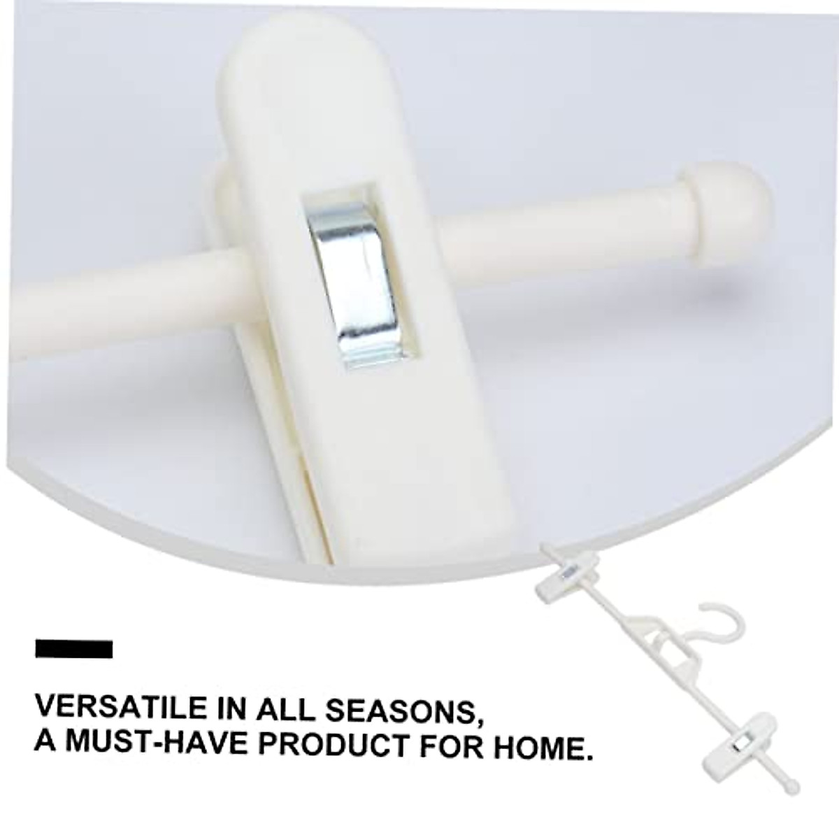 Cabilock 10pcs Stacked Trousers Hanger Trousers Hanger Kids Pants Hangers Metal Clips Heavy Duty Jean Hangers for Closet Clothes Hangers with Clips Laundry Hanger Clothes Drying Rack Metal